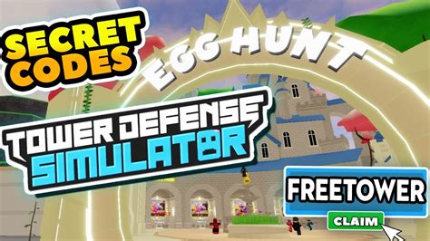 NEW TOWER DEFENSE SIMULATOR CODES April Roblox YouTube