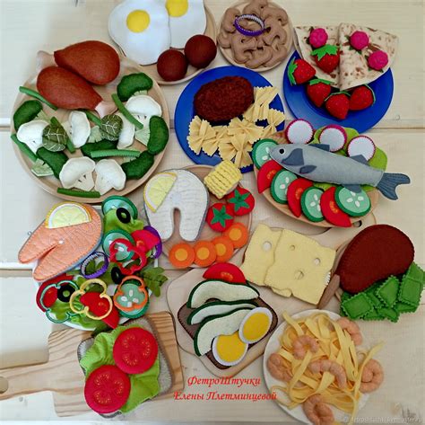 Еда из фетра.Меню на любой вкус – заказать на Ярмарке Мастеров ...