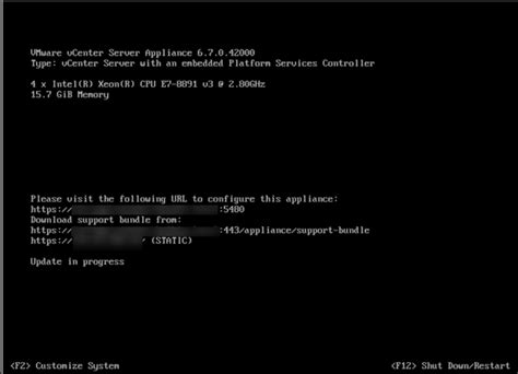 Patching Vcenter Server Appliance Upgrade 67u3b To 67u3f From Iso Patch Cve 2020 3952