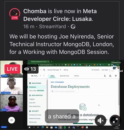 joe n on linkedin bongohive mongodb mongodbatlas