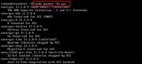 Cómo instalar GCC para Arch Linux MuyLinux