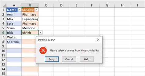 How To Use Data Validation In Excel