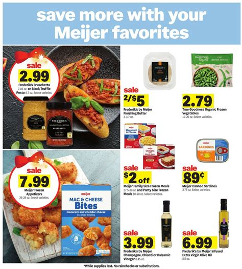 Meijer Promotional Ad Valid From 1119 To 1125 Page Nb 22