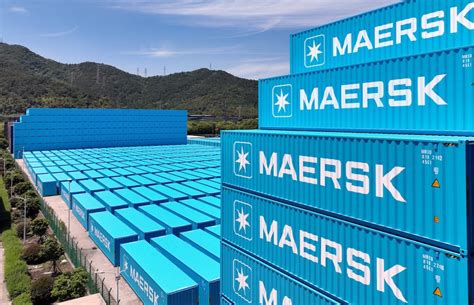 Maersk Unveils New Container Design In Its Signature Blue Container News
