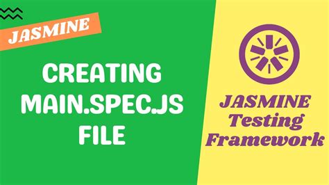 35 implement main js spec file and create all the available specs for
