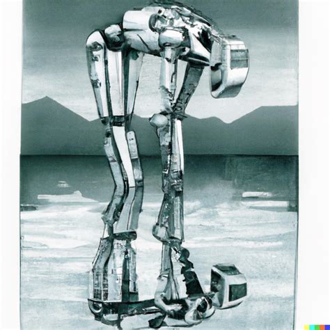 Retro Futurism Robot