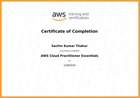 Sachin Kumar Thakur On Linkedin Aws Cloudcomputing Certification Innovation