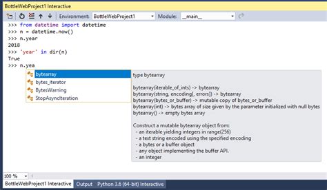 Live Completions In REPL Not Working Issue Microsoft PTVS GitHub