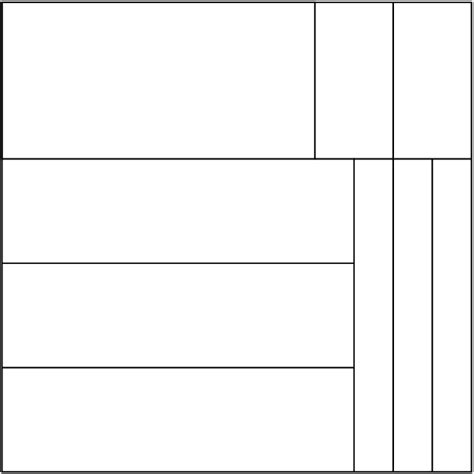 4 a two dimensional heterogeneous partitioning consisting of nine