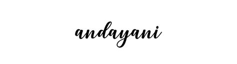 Andayani Font FFonts Net