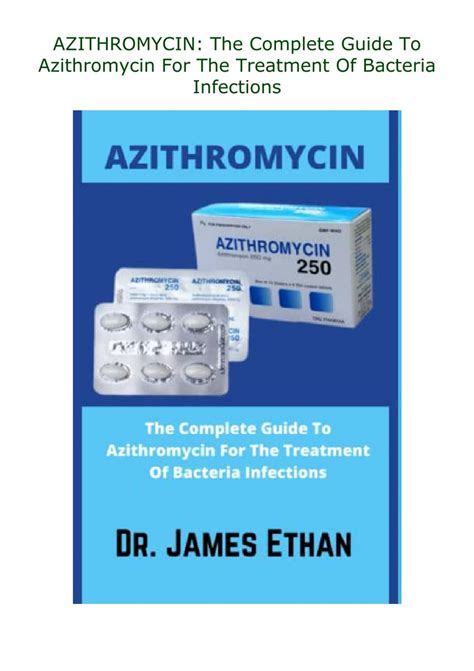 Downloadpdf Azithromycin The Complete Guide To Azithromycin For The Treatment Of Bacteria