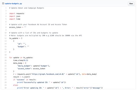Top Facebook Marketing Api Scripts Miri