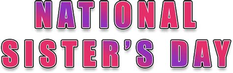 Sisters Day Clipart Free Graphics