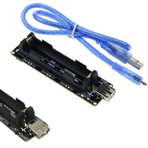 Micro Usb Wemos Esp32 18650 Battery Shieldv3 Esp 32 Led For Arduino New