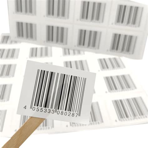 Custom And Preprinted Barcode Labels A4 Paper Barcode Label Sticker