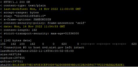 use nvd cve api instead of nvdcve 1 1 modified meta file · issue 249 · opencve opencve · github