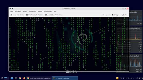 Cmatrix Matrix Am Linux Terminal Linux Bibel