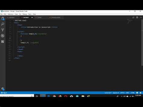 Argument Vs Parameter In Javascript YouTube