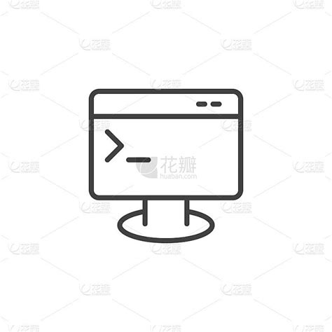 计算机编程处理线性图标