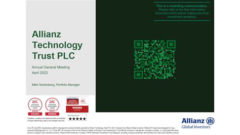 Allianz Technology Trust 2023 Agm Allianz Technology Trust