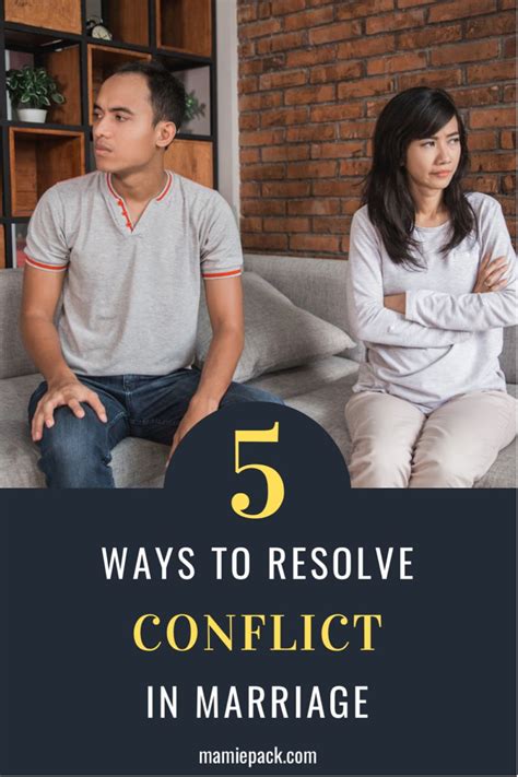 Work It Out Five Ways To Resolve Conflict In Marriage Mamie L Pack Artofit