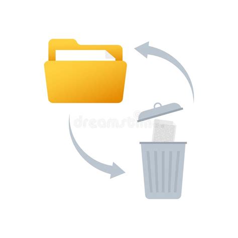 Process Delete File In Paper Remove Document Vector Stock Illustration Stock Vector