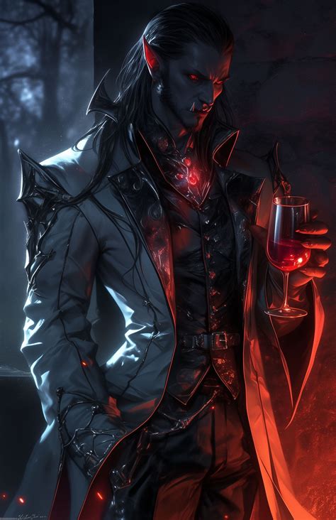 Orc Vampire Black And White Leather Shadowed by level7goperator on DeviantArt