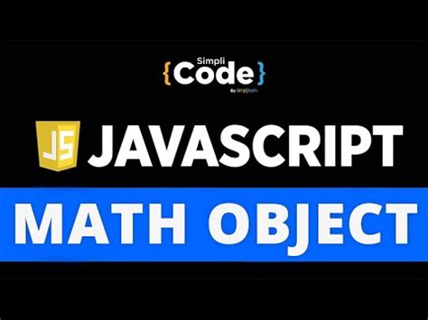 Math Object In JavaScript How To Use Math Object In JavaScript JavaScript Tutorial