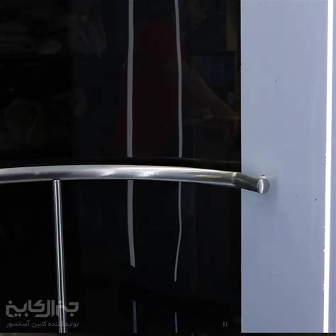 کابین آسانسور شیشه ای نیم گرد یا کرو جنرال کابین