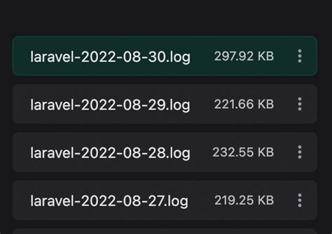 Filtering By Log Type And Then Changing Log Causes Fatal Error Issue Opcodesio Log