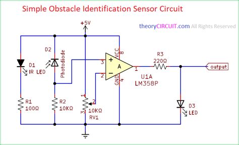 Ir Proximity Sensor Obstacle Detector Circuit On Brea Vrogue Co