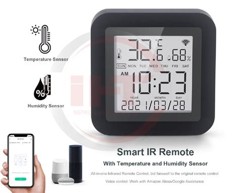 Smart Wifi Temperature Humidity Sensor With Ir Control Iht Smart
