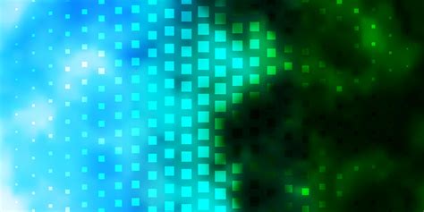 Light Blue Green Vector Template With Rectangles Illustration With A Set Of Gradient