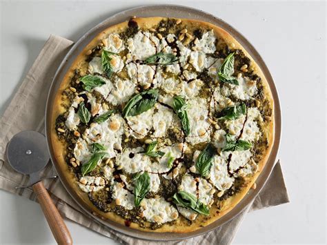 Pesto Burrata Pizza