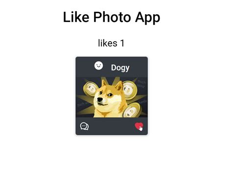 GitHub Sheggy1 React Card With Like Functionalities Card With Functionality Press Like