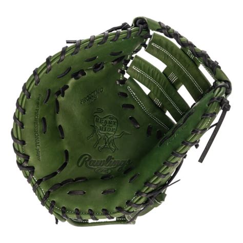Rawlings Heart Of The Hide Military Green 13 Baseball First Base Mitt