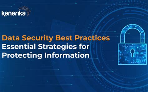data security best practices safeguarding your information