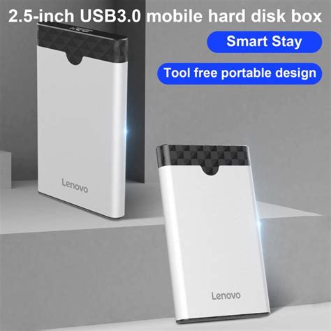 For Lenovo S Hard Disk Enclosure Usb High Speed Transmission Metal Inch Portable