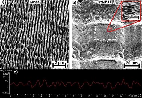 sem analysis of nanostructures a detail on nanostructures on a plane
