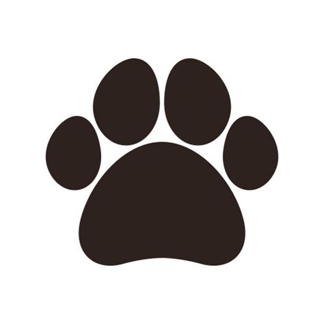 Paw Print Royalty Free Vector Image VectorStock