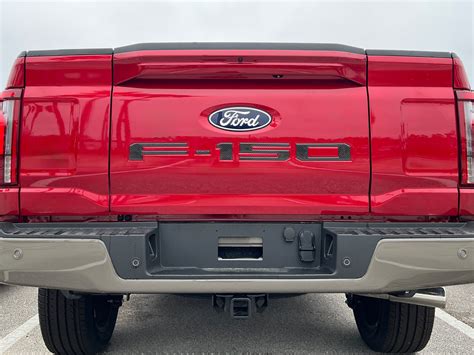 F 150 2024 2026 Tailgate Lettering Carbon Fiber Domed For Pro Access