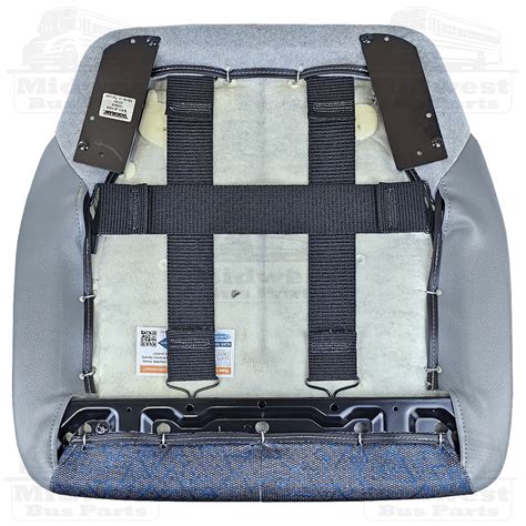 National 2505895c92 Driver Bottom Cushion With Cover Midwest Bus Parts