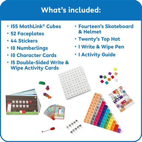 Learning Resources Mathlink Cubes Numberblocks 11 20 Activity Set By Hand2mind Age 3 Numbers