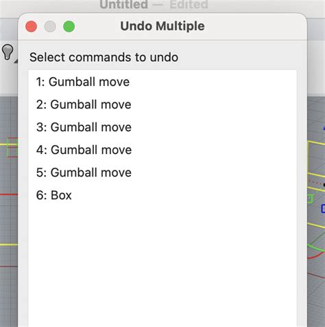 Faulty Undo Rhino For Windows Mcneel Forum