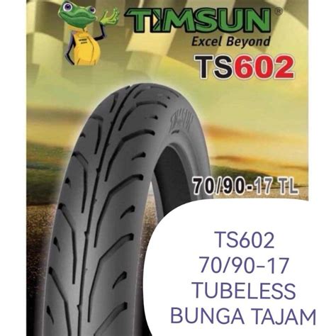 Timsun Ts692 Tayar 100 Original 70 80 90 100 110 120 17 Tubeless Beli