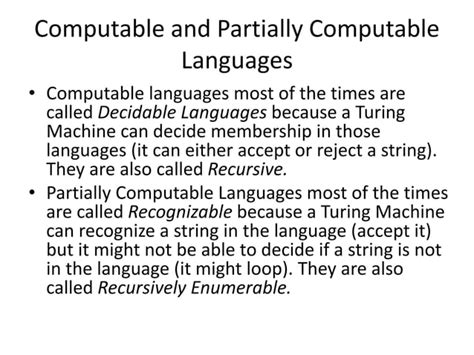 chomsky classification for types of grammars ppt programming languages computing