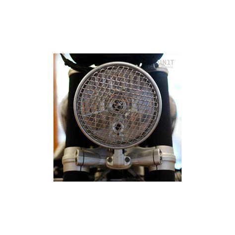 Unit Garage Bmw Ninet Silver Headlight Protection Grill