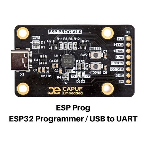 Capuf Embedded Esp32 V11 Programmer Usb To Uart Controller Board Miragegrove Solutions