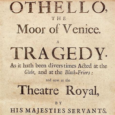 William Shakespeare Othello Act 5 Scene 2 Genius