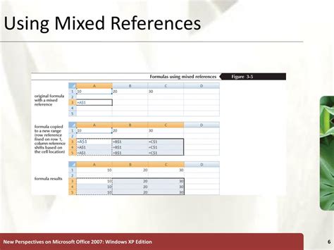 Ppt Excel Tutorial 3 Working With Formulas And Functions Powerpoint